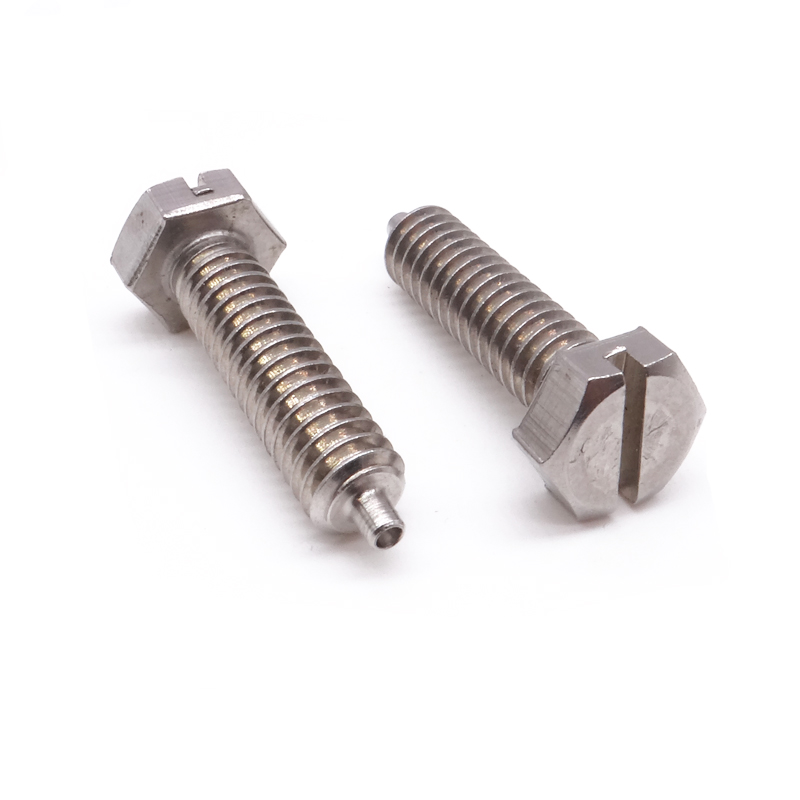 Custom Slotted Hex Head Screw | China Screws and Bolts